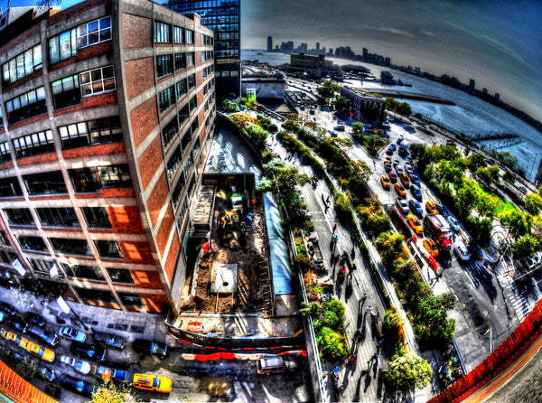 High Line Fisheye – Mike Lindwasser Photography